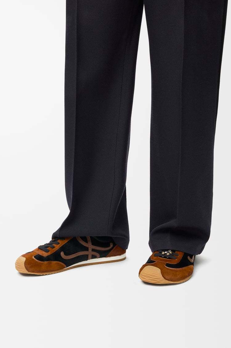 LOEWE Loewe Ballet Runner 2.0 Hairy Calfskin Sneakers